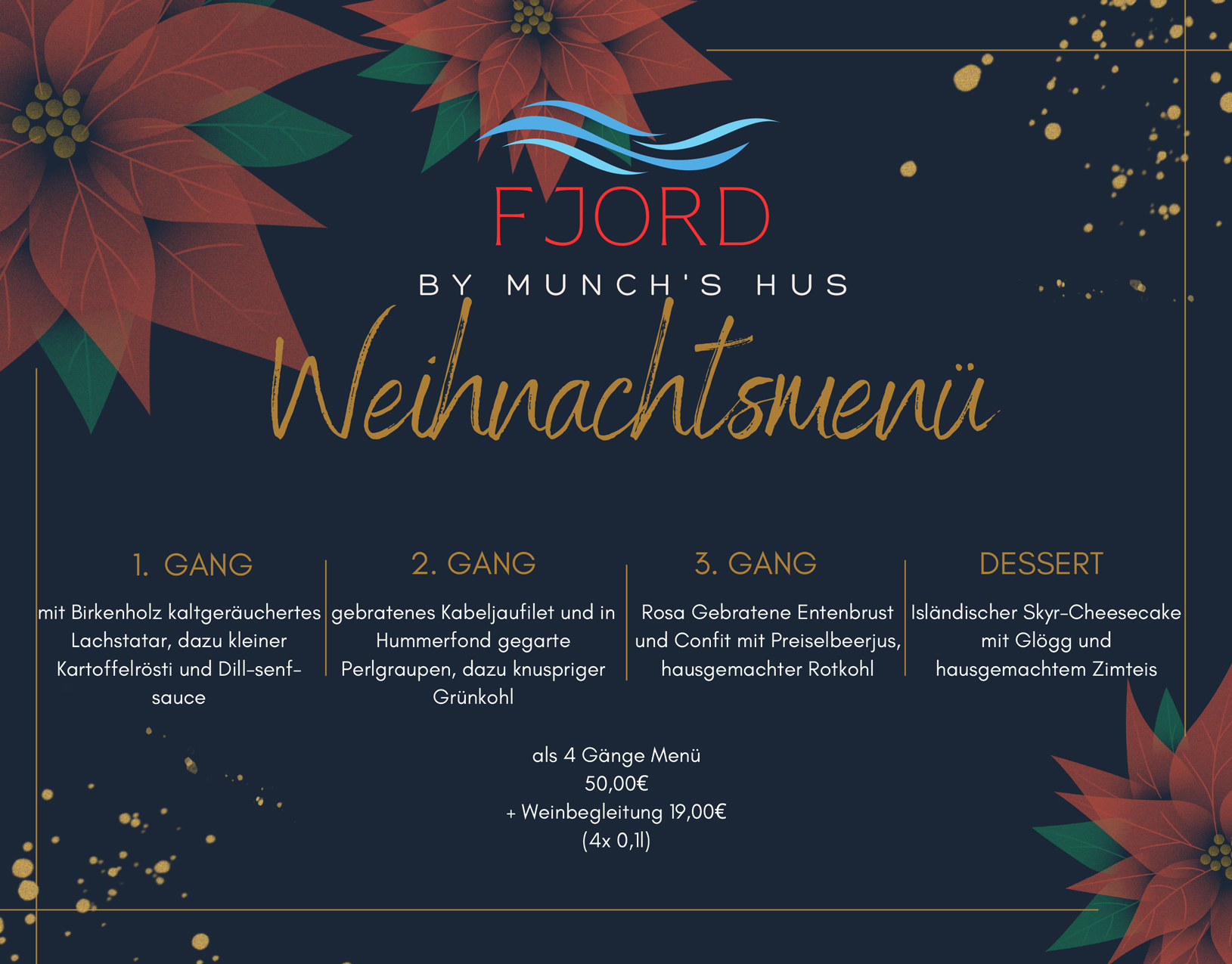 Speisekarte FJord Nordic Resturant